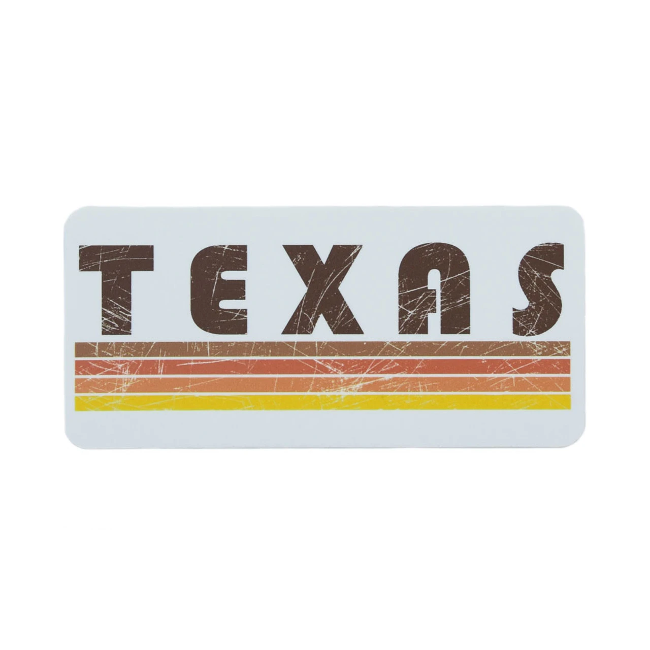 Texas Retro Rad Sticker | Tyler's Shop